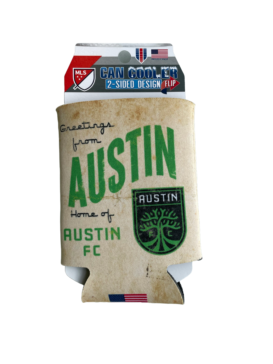 AUSTIN FC GREETINGS FROM TEXAS KOOZIE – The Verde Van