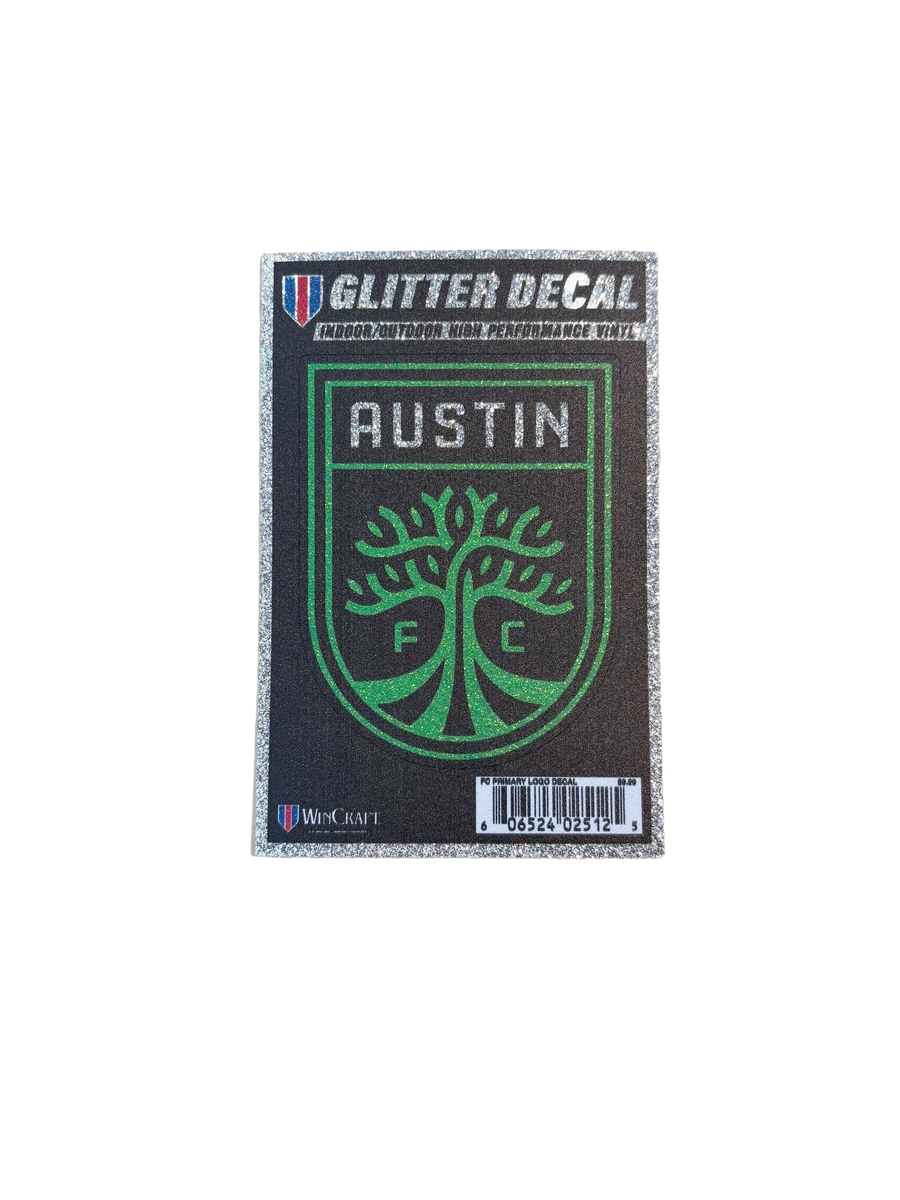 AUSTIN FC DECAL PRIMARY GLITTER – The Verde Van