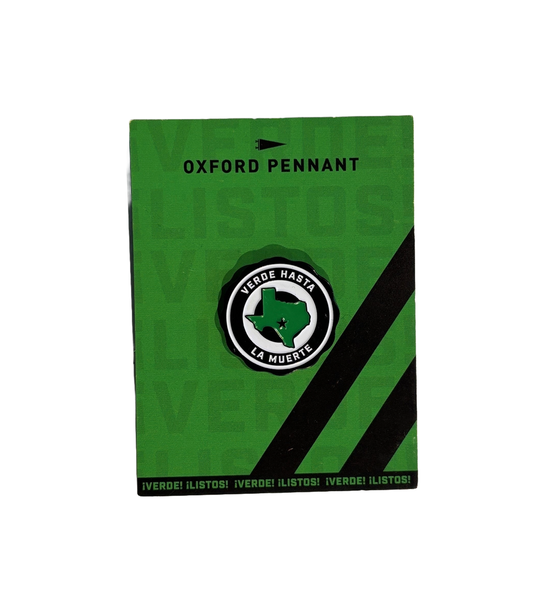 AUSTIN FC PIN HASTA LA MUERTE ENAMEL – The Verde Van