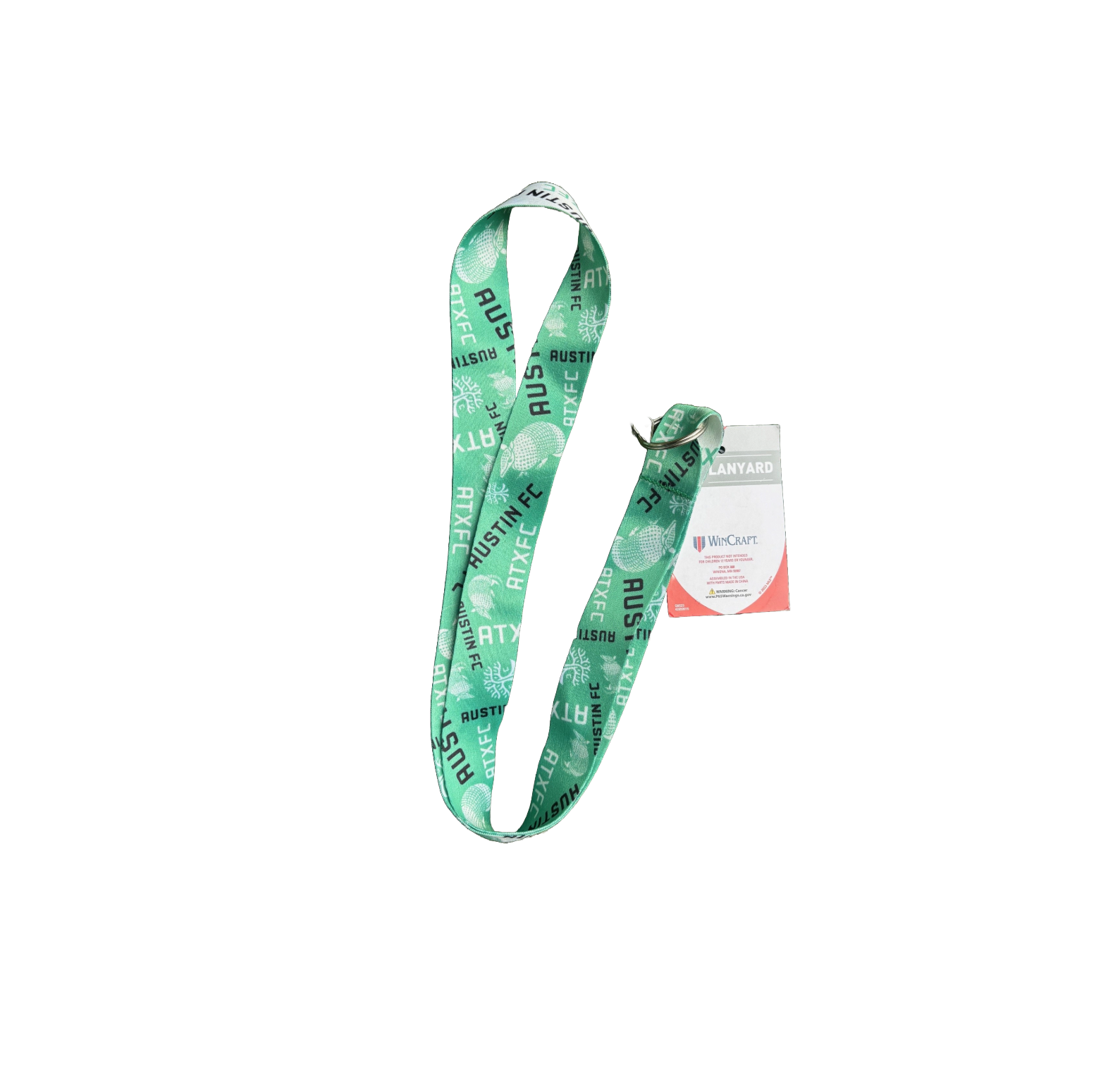 AUSTIN FC LANYARD ARMADILLO SCATTER PRINT – The Verde Van