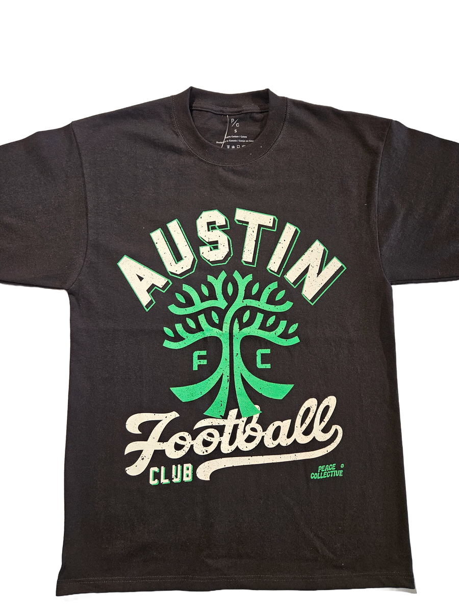 AUSTIN FC CLUB HEAVYWEIGHT TEE DISTRESSED – The Verde Van
