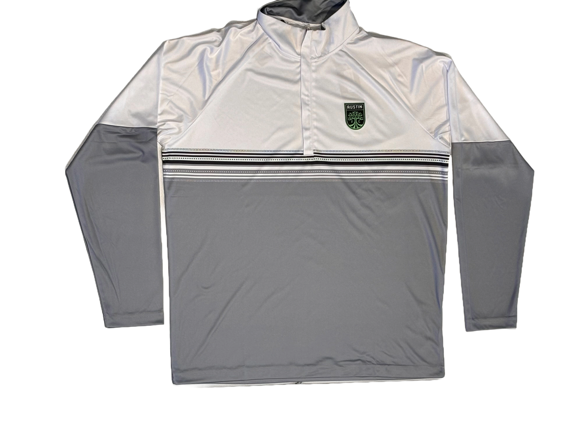 AUSTIN FC BENDER MENS QUARTER ZIP PRIMARY CREST – The Verde Van