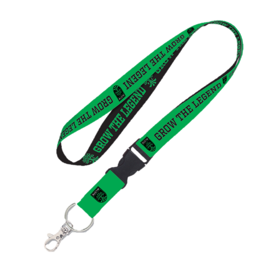 AUSTIN FC LANYARD GROW THE LEGEND – The Verde Van